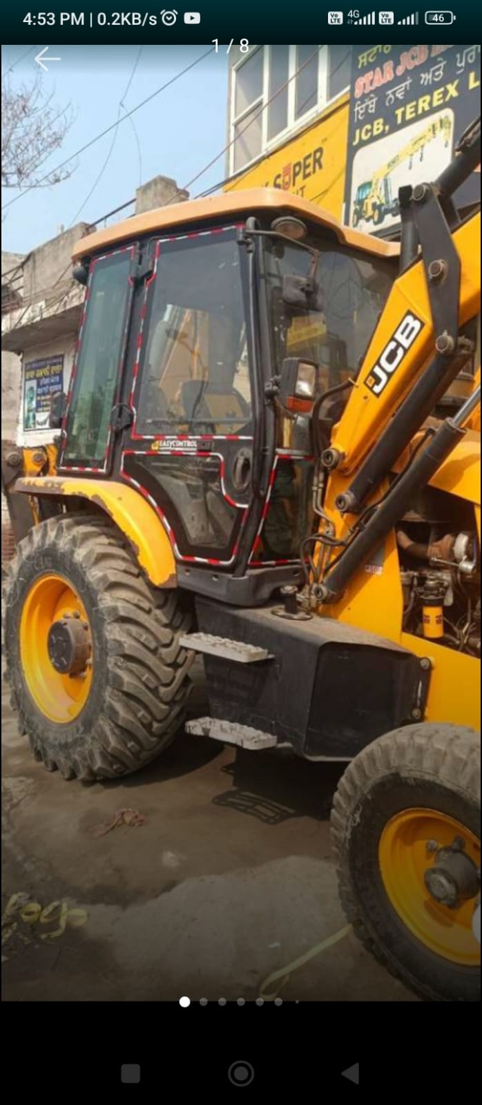 JCB 4DX Backhoe Loader Model 2017, Condition: used, Make: JCB, Type ...